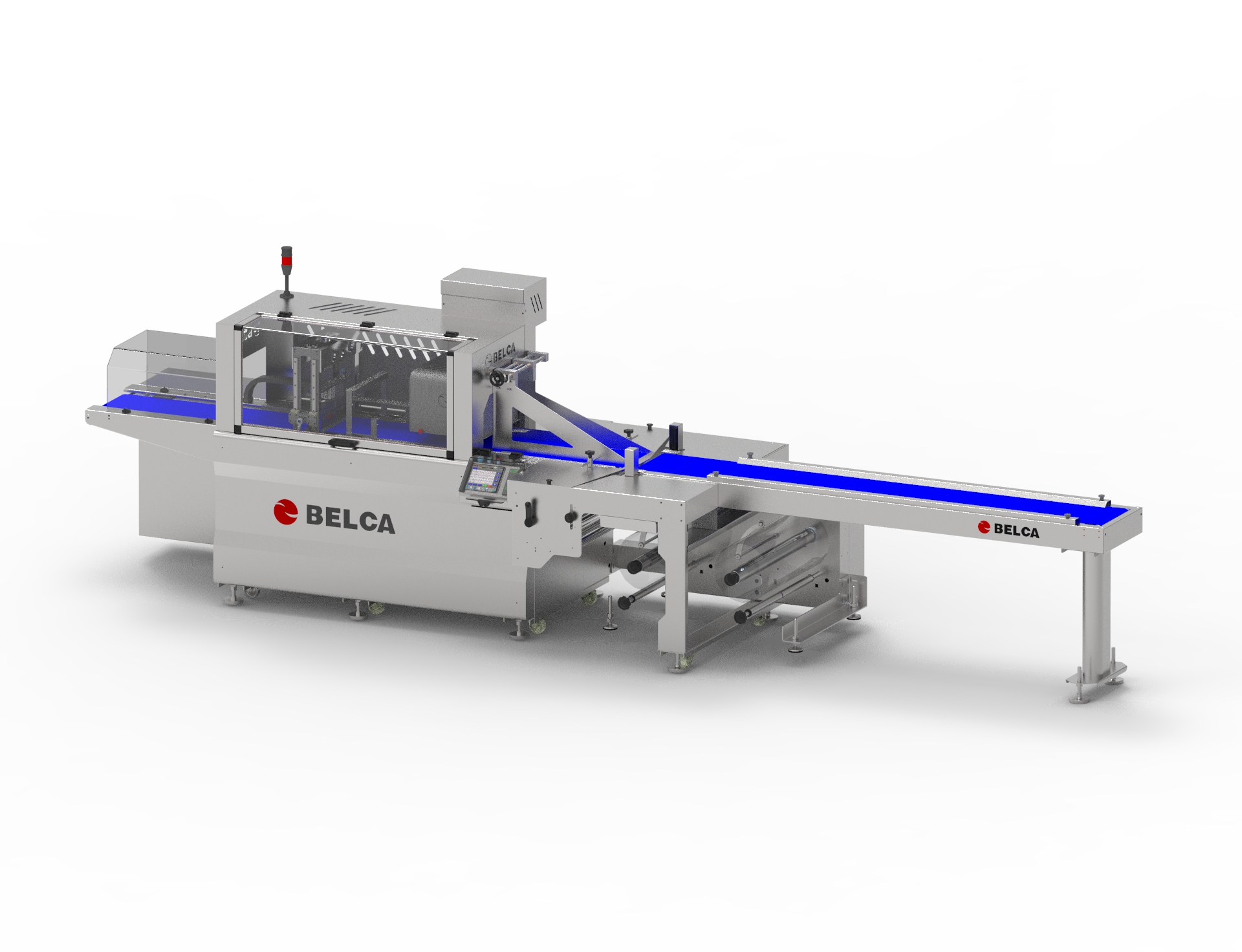 SP 100 H PP INOX flow wrapper - BELCA