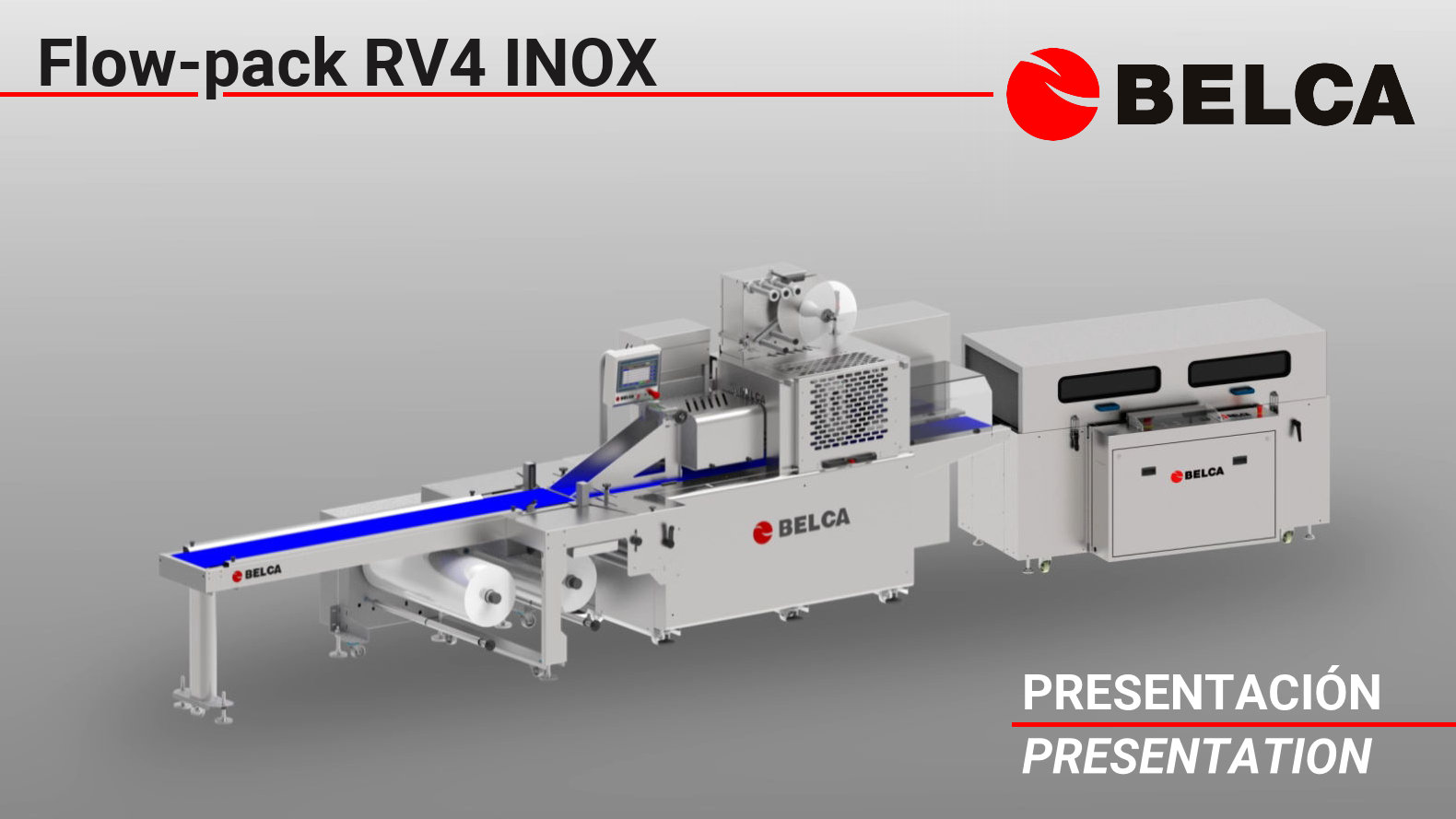 RV4 INOX Flow-wrapper - BELCA